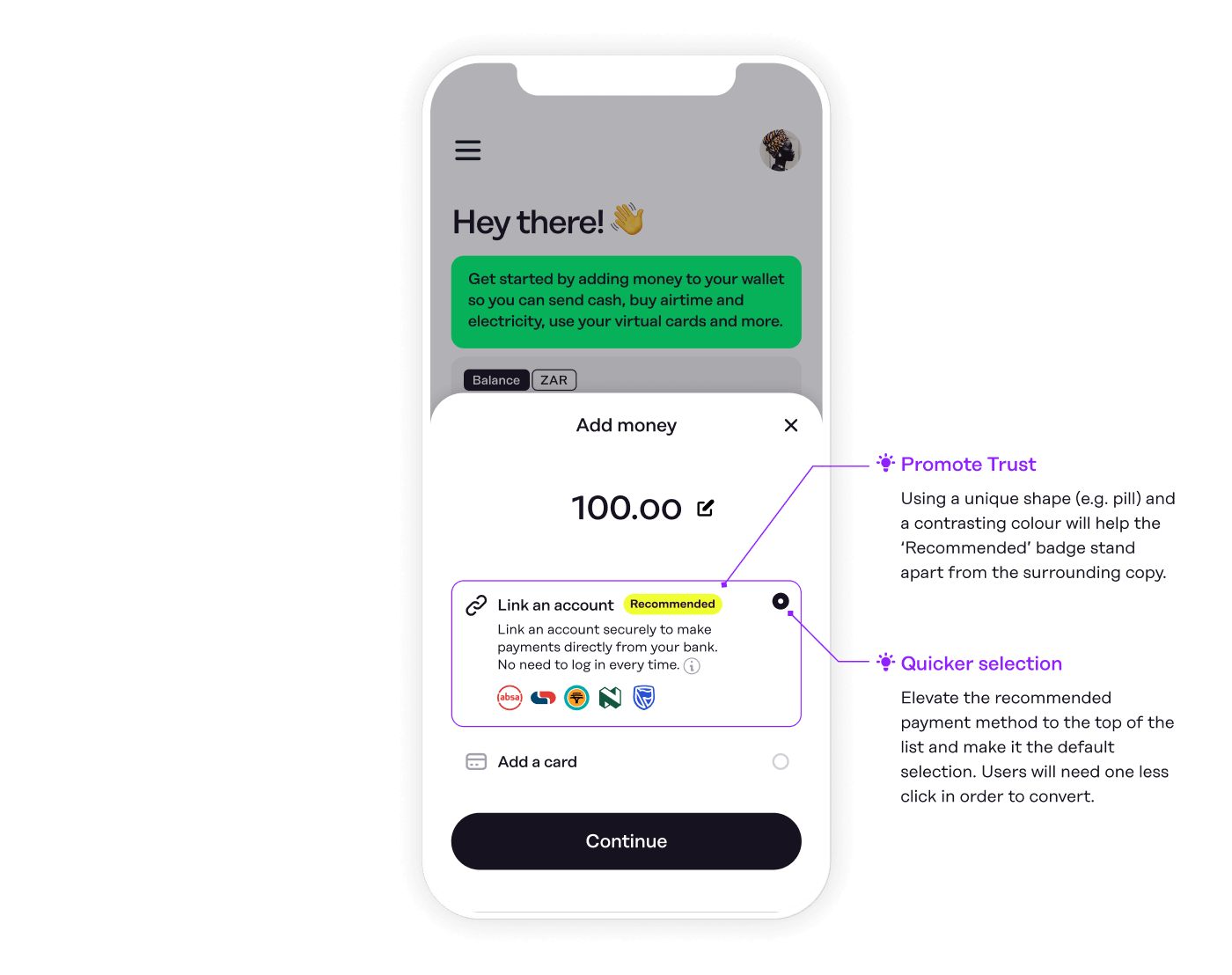 Optimise your payments journey: UI/UX best practices for LinkPay
