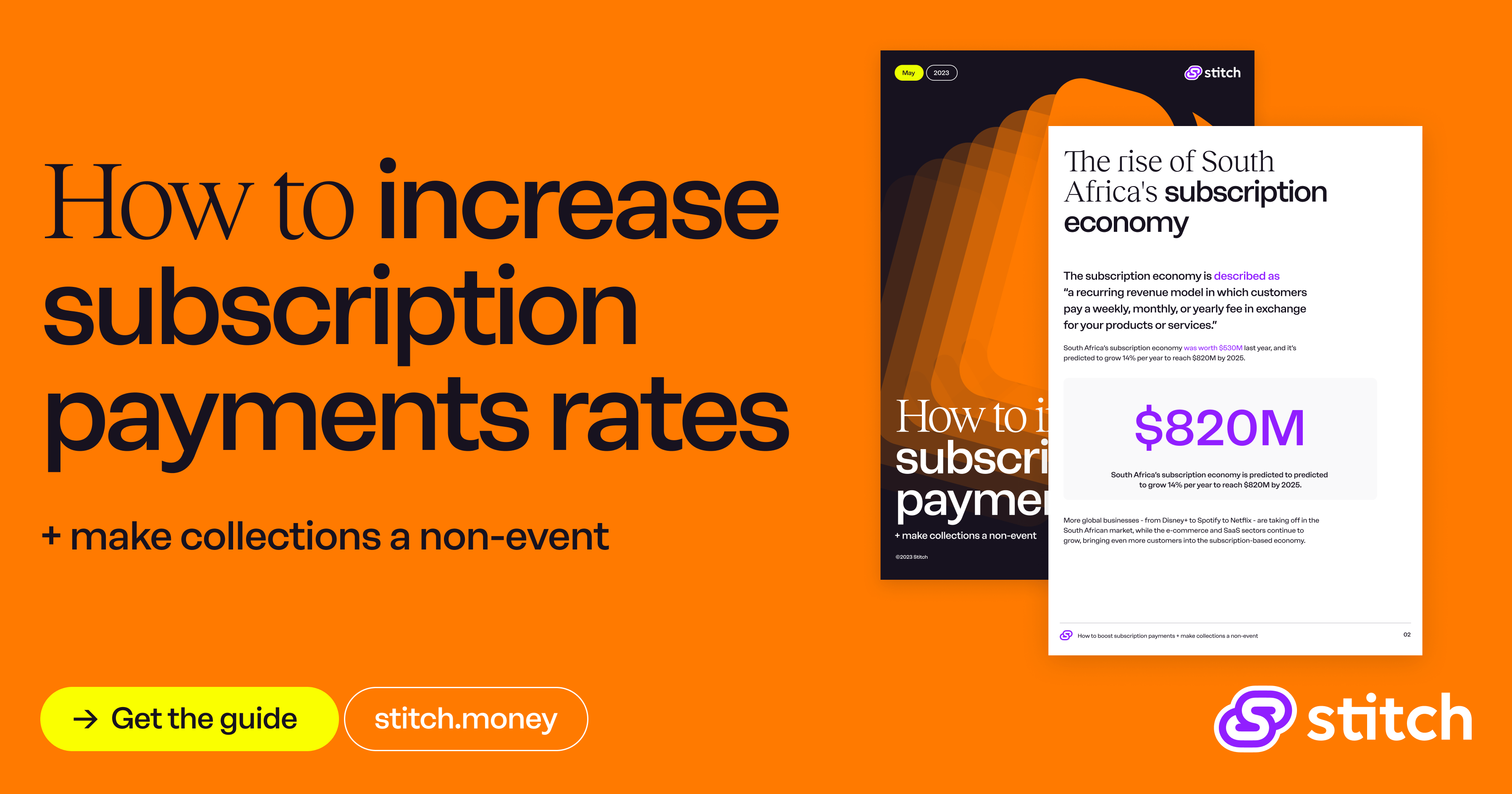 How to improve subscription payments + make collections a non-event
