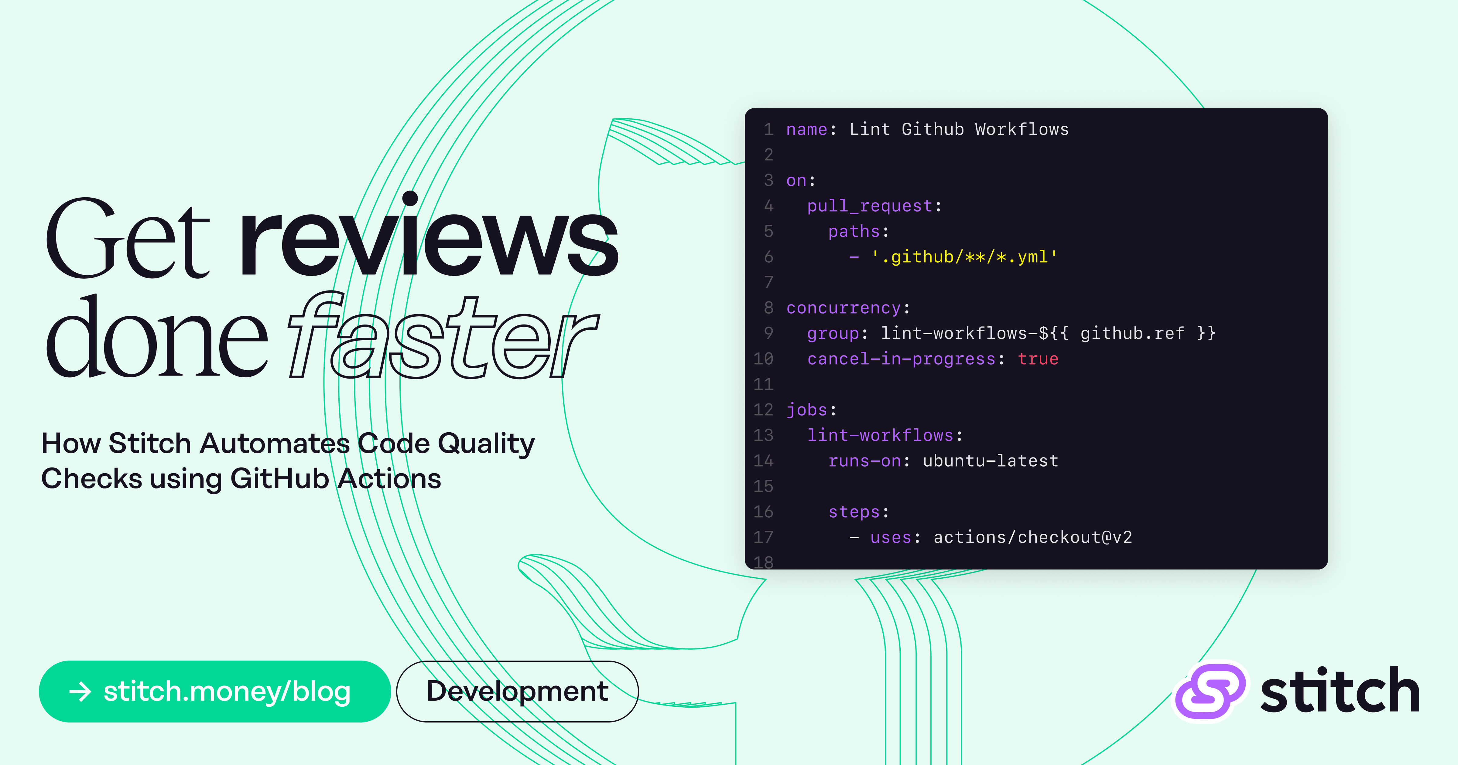 How Stitch Automates Code Quality Checks Using Github Actions