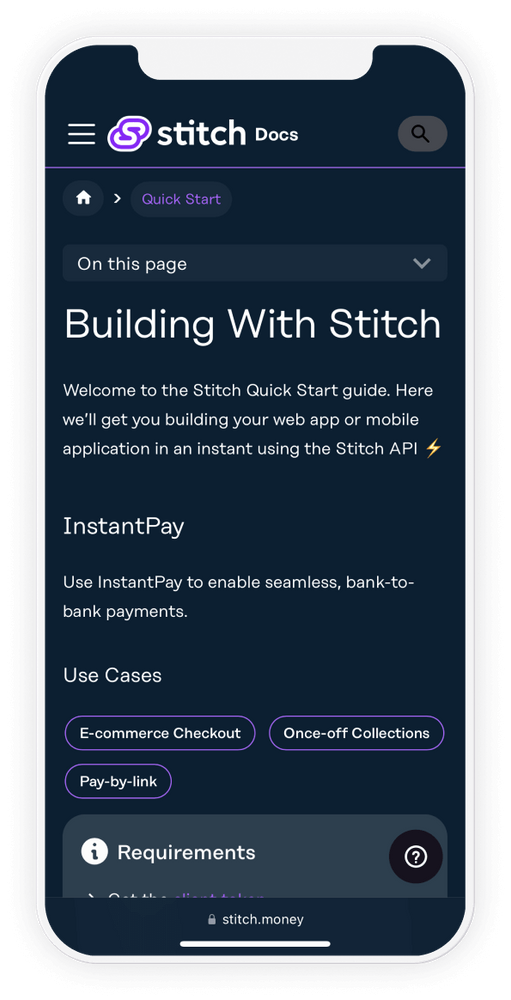 Inside the new and improved Stitch developer docs