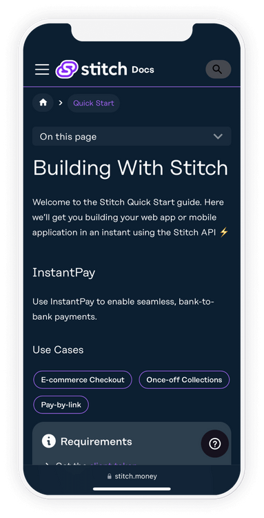 Inside the new and improved Stitch developer docs