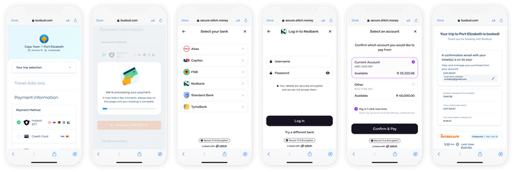 Busbud partners with Stitch to expand reach in South African market