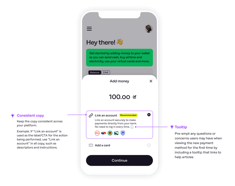 Optimise your payments journey: UI/UX best practices for LinkPay