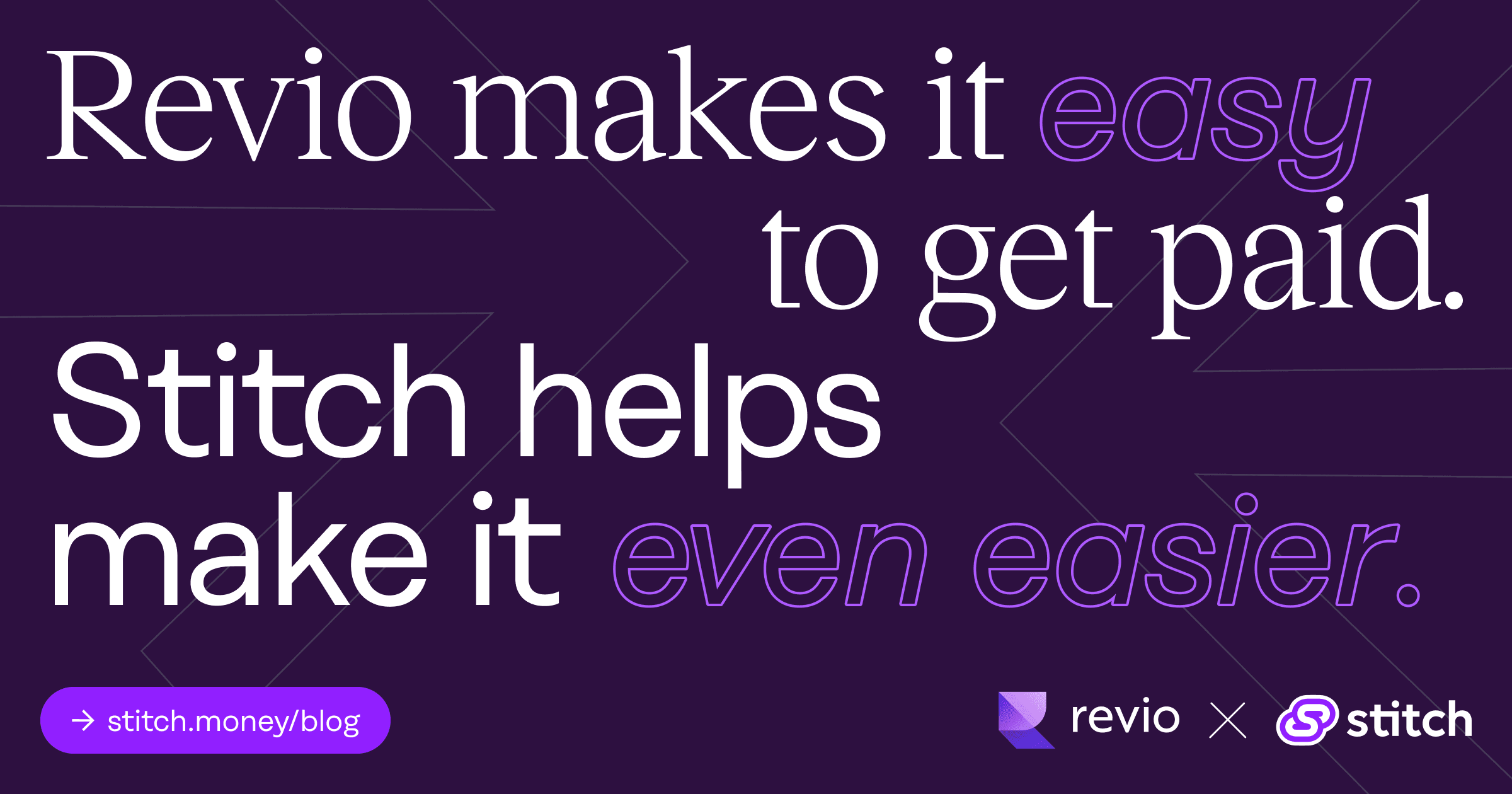 Stitch partners with Revio