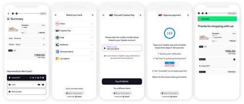 Capitec Pay: now available with Stitch